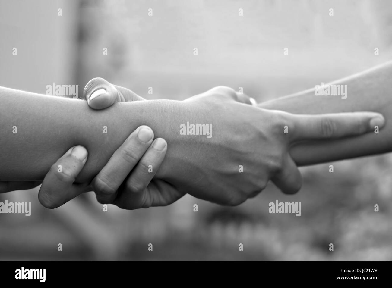Supporting hand hi-res stock photography and images - Alamy