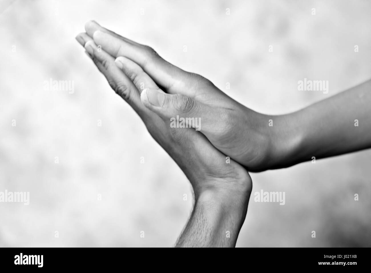 Jesus christ hands outstretched hi-res stock photography and images - Alamy