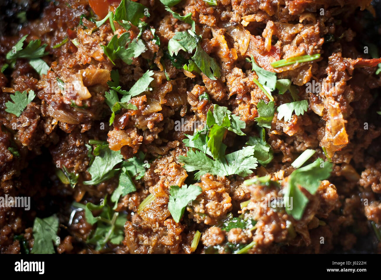 Delicious Mutton Kheema Stock Photo - Alamy