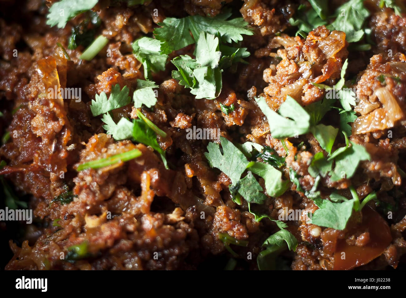 Delicious Mutton Kheema Stock Photo - Alamy