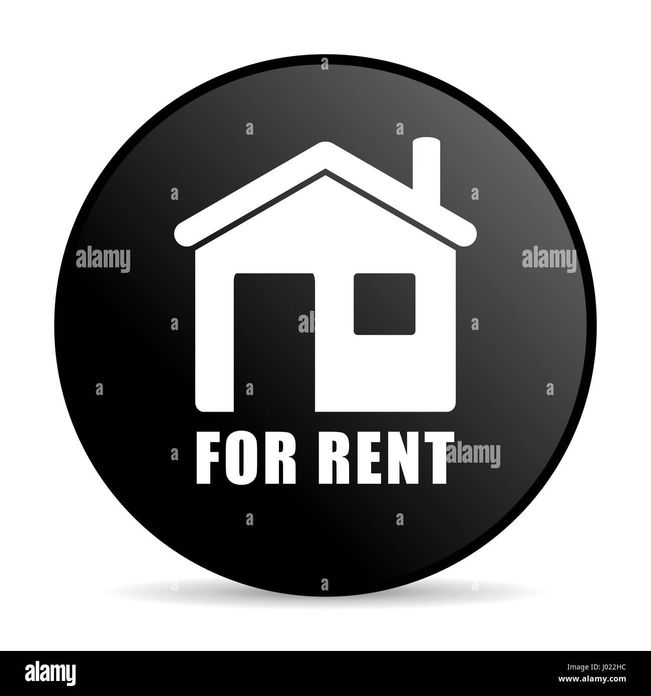Rental offer Black and White Stock Photos & Images - Alamy