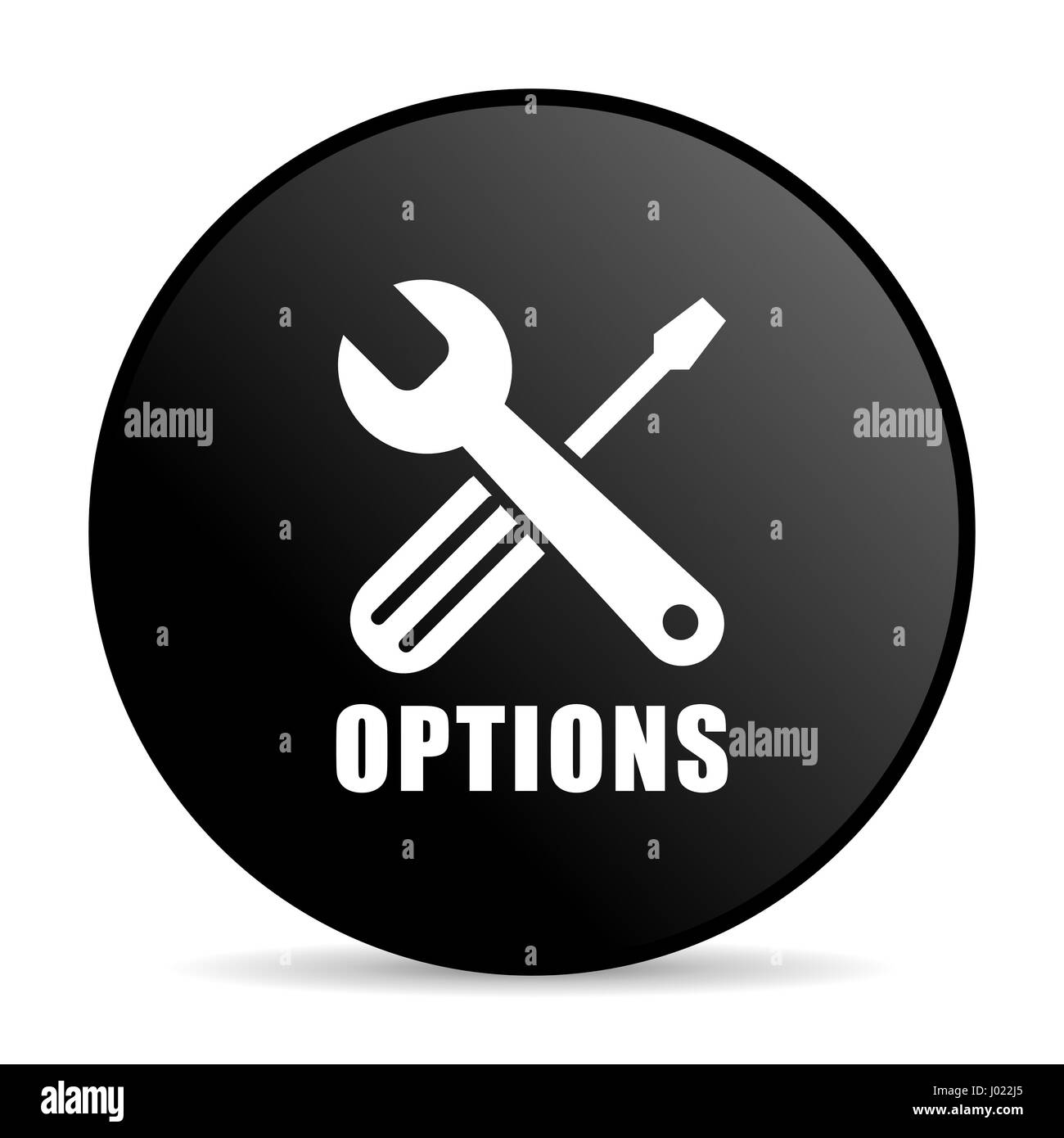 Diy icon black website button hi-res stock photography and images - Alamy