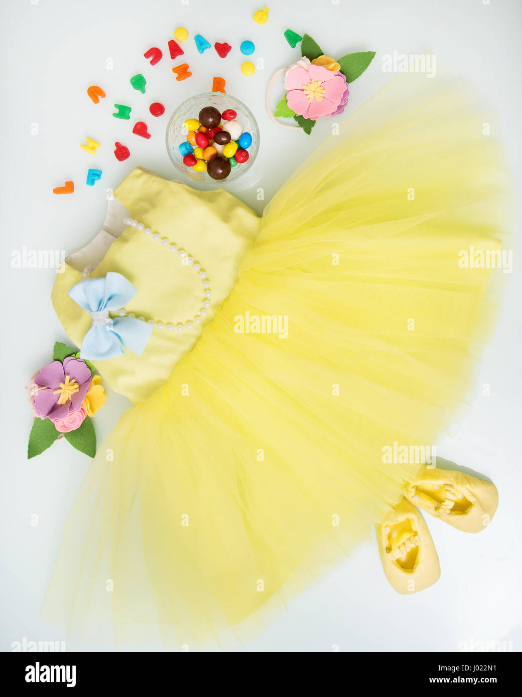 bright summer outfits for kids Stock Photo - Alamy
