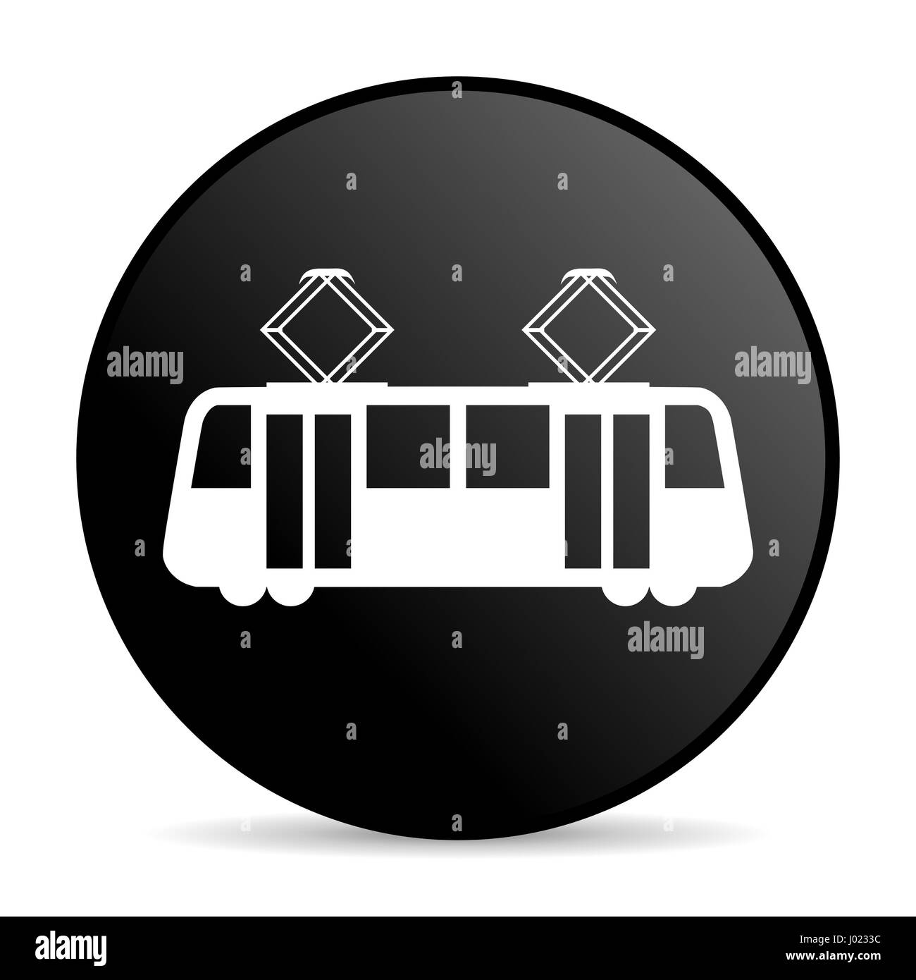 Tramway logo Black and White Stock Photos & Images - Alamy