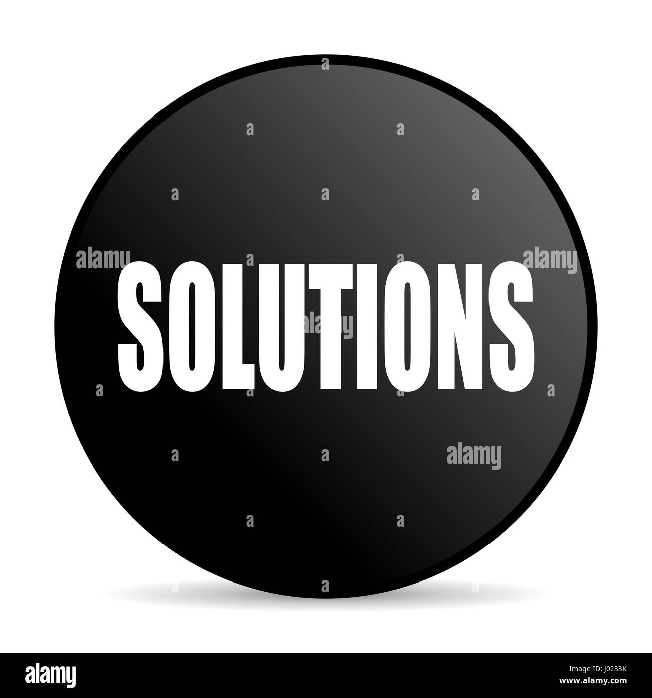 Solutions icon Black and White Stock Photos & Images - Alamy
