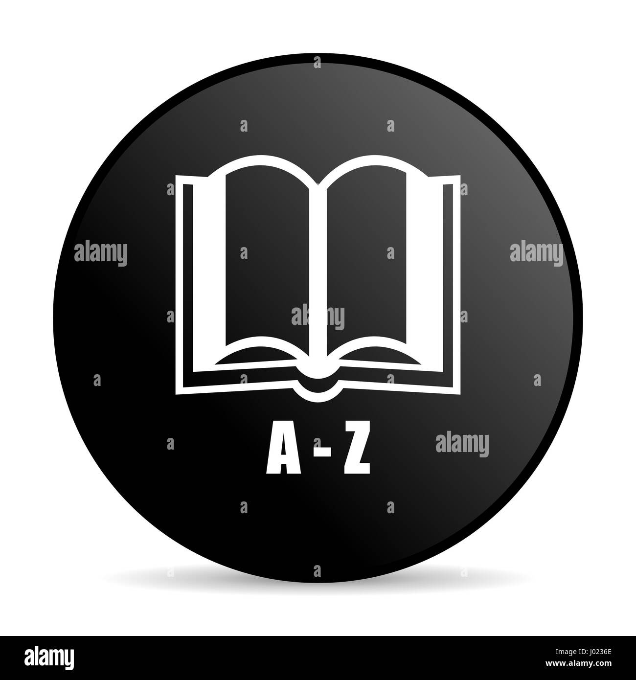 Dictionary Icon Black