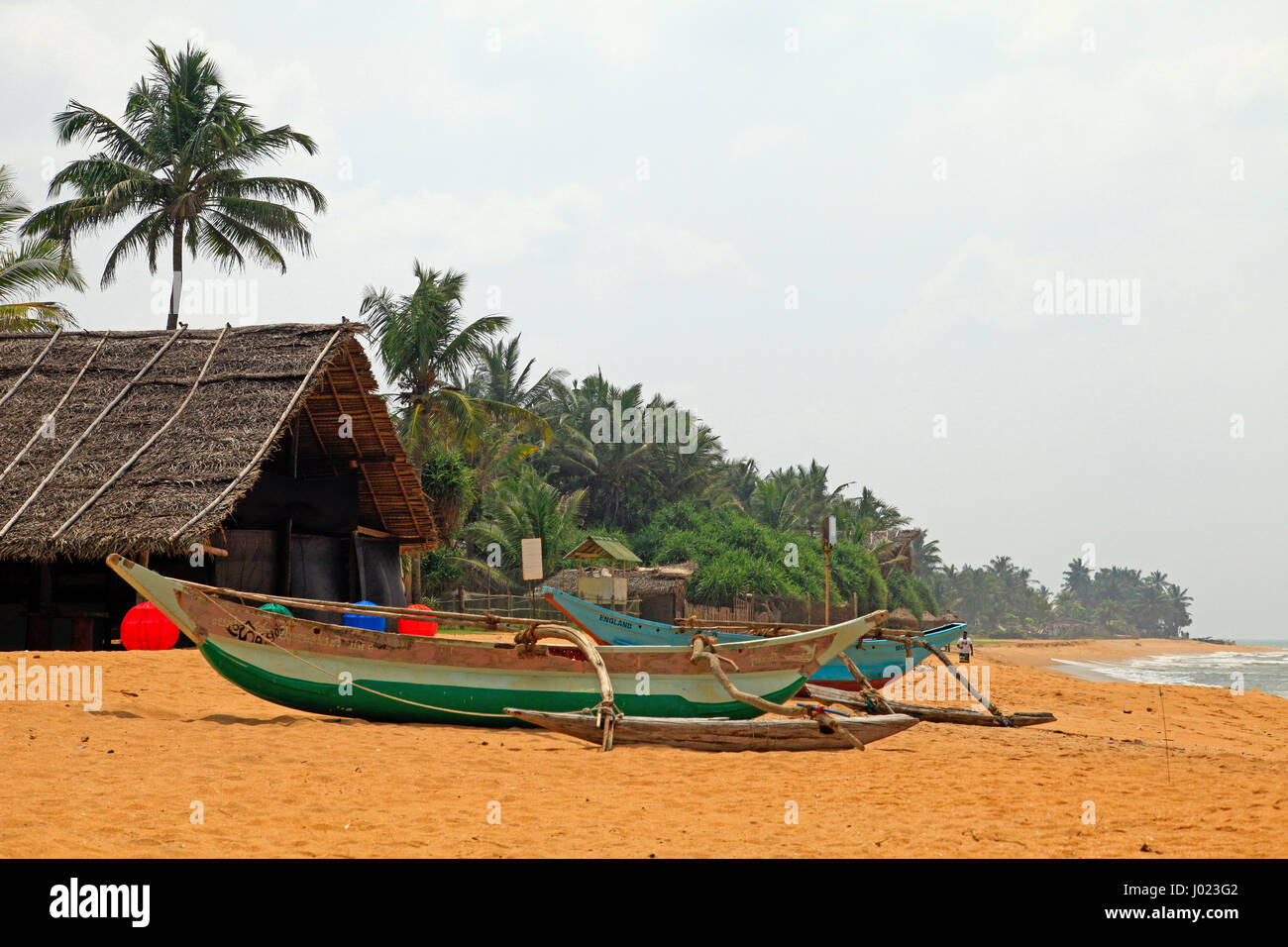 Mt. Lavinia Beach near Colombo (Sri Lanka Stock Photo - Alamy