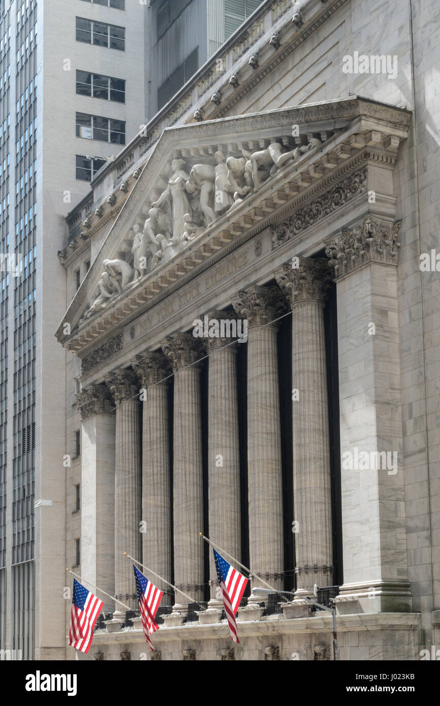New York Stock Exchange, NYC Stock Photo - Alamy