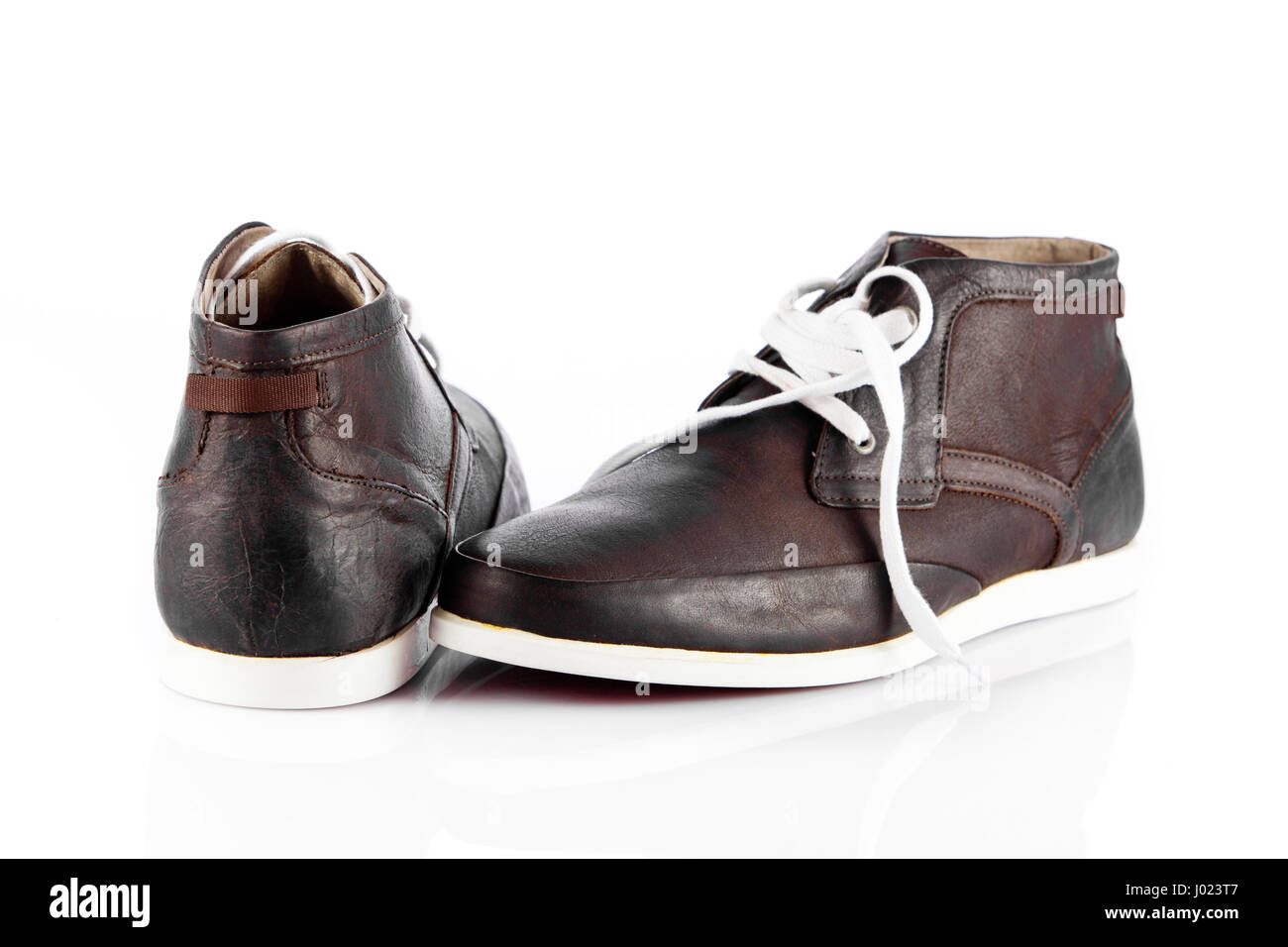 Perforated shoes Cut Out Stock Images & Pictures - Alamy