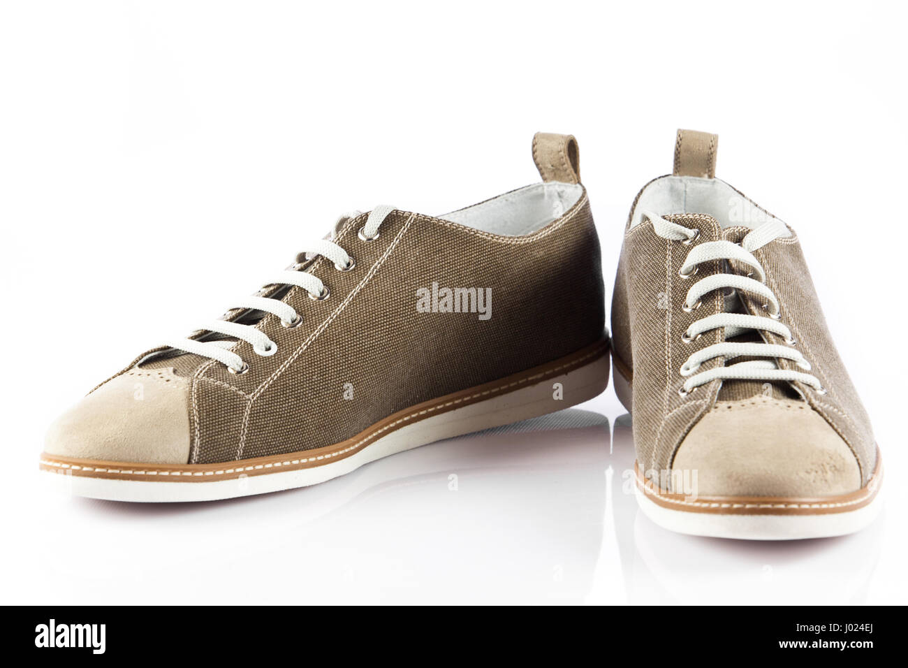 Perforated shoes Cut Out Stock Images & Pictures - Alamy