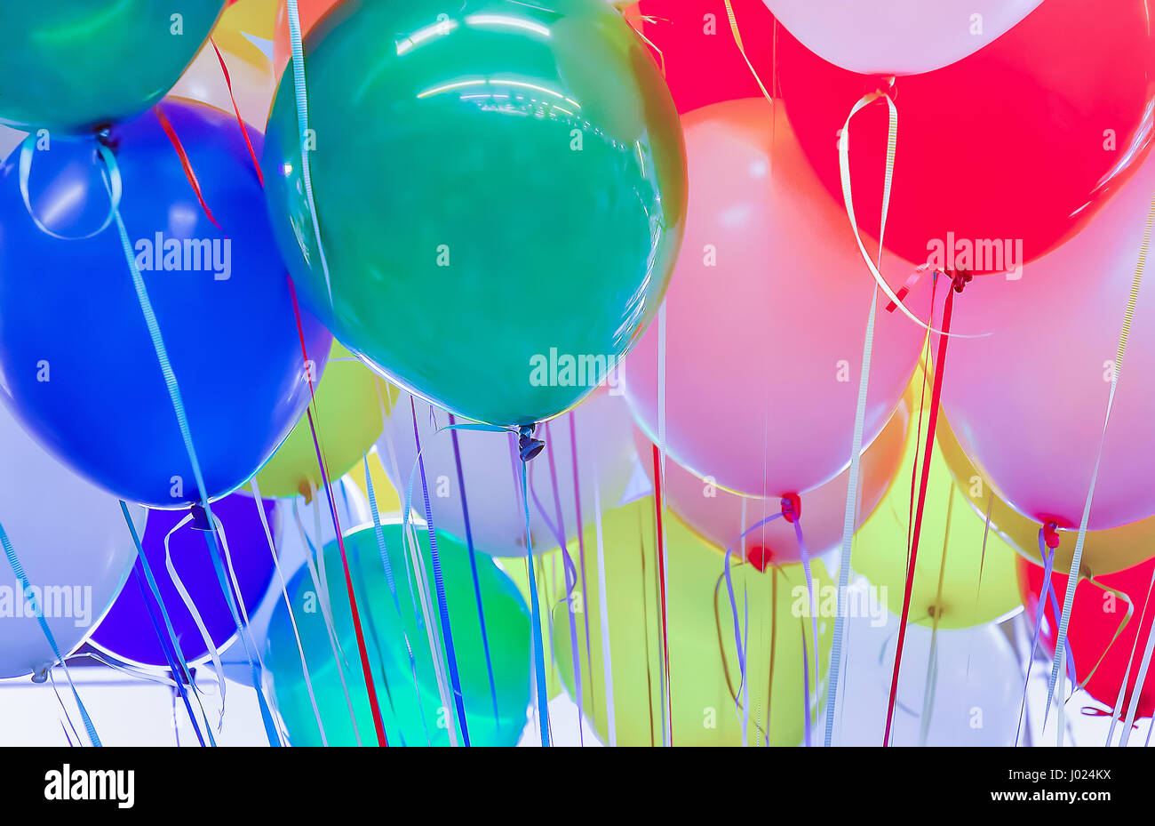 Bunch balloons kids hi-res stock photography and images - Alamy