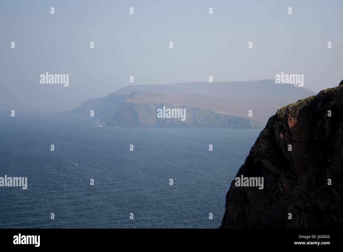 Clo Mor cliffs viewed from Cape Wrath Scotland May 2006 Stock Photo - Alamy