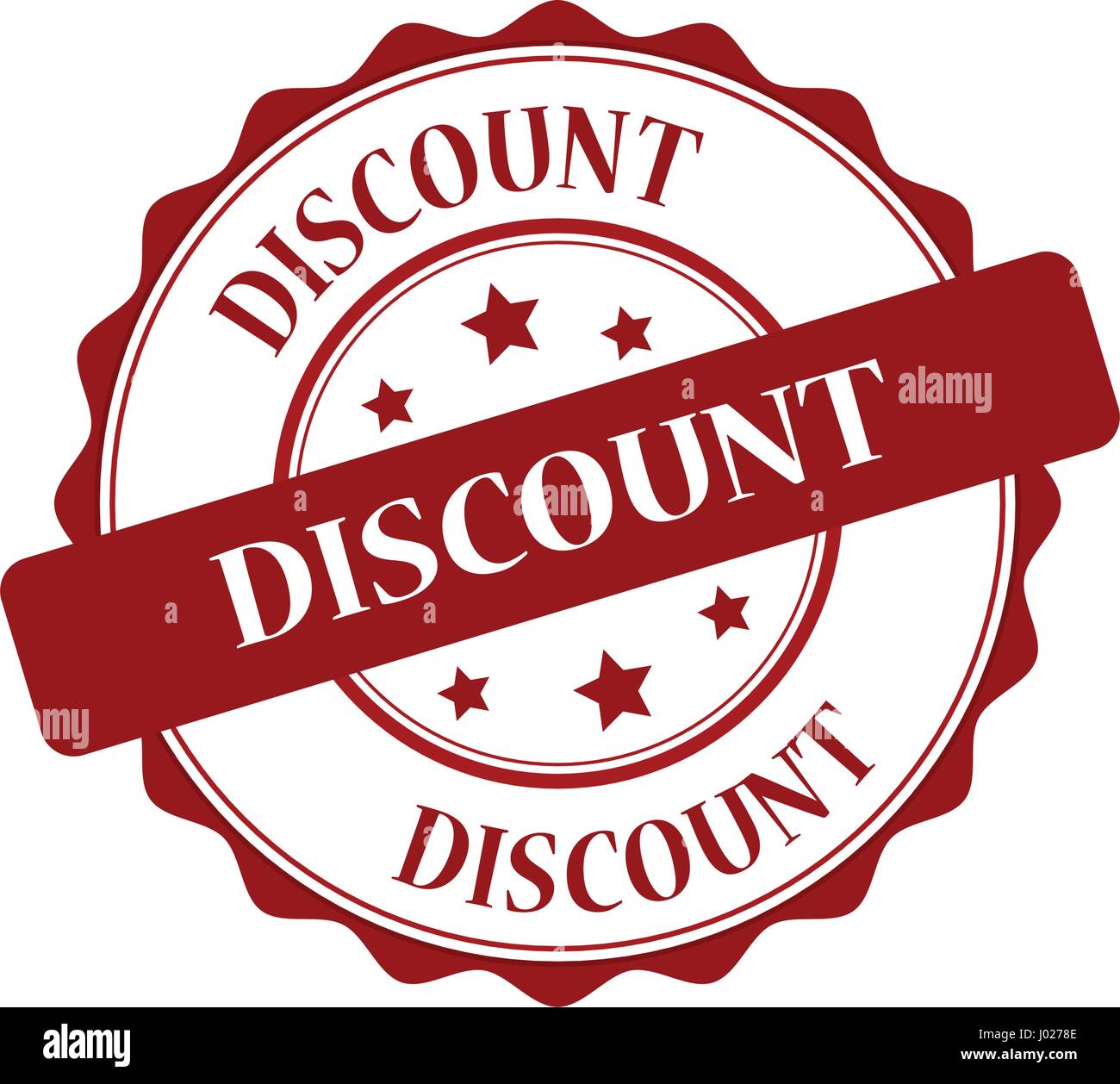 Discount stamp sign round Stock Vector Images - Alamy
