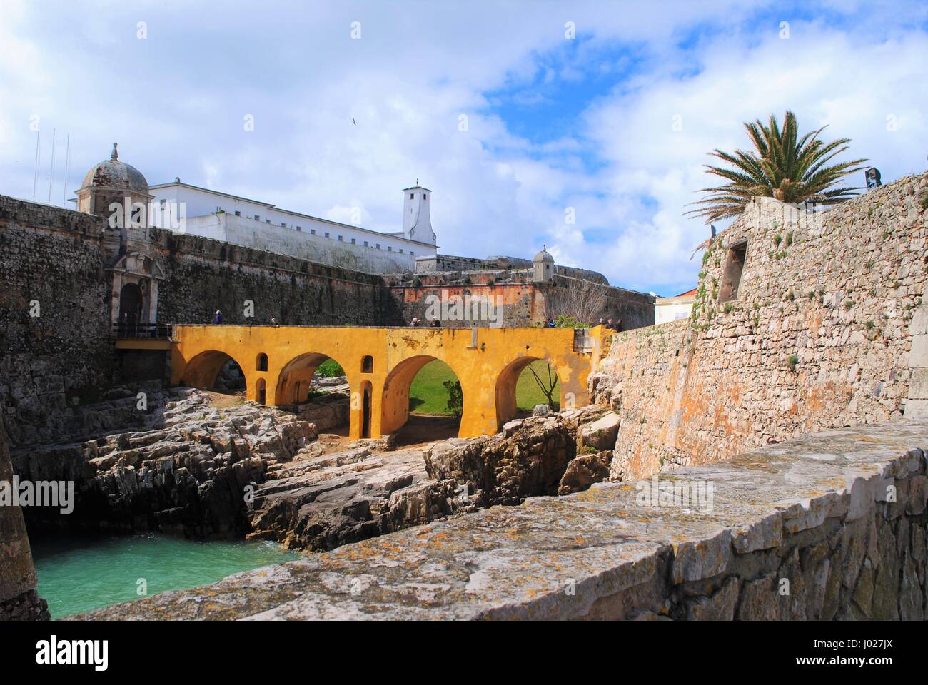 A medieval Fort of Peniche Stock Photo - Alamy