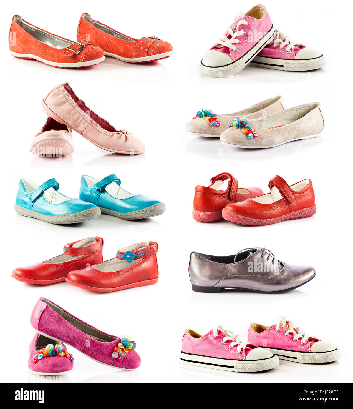 collection of different shoes Stock Photo - Alamy