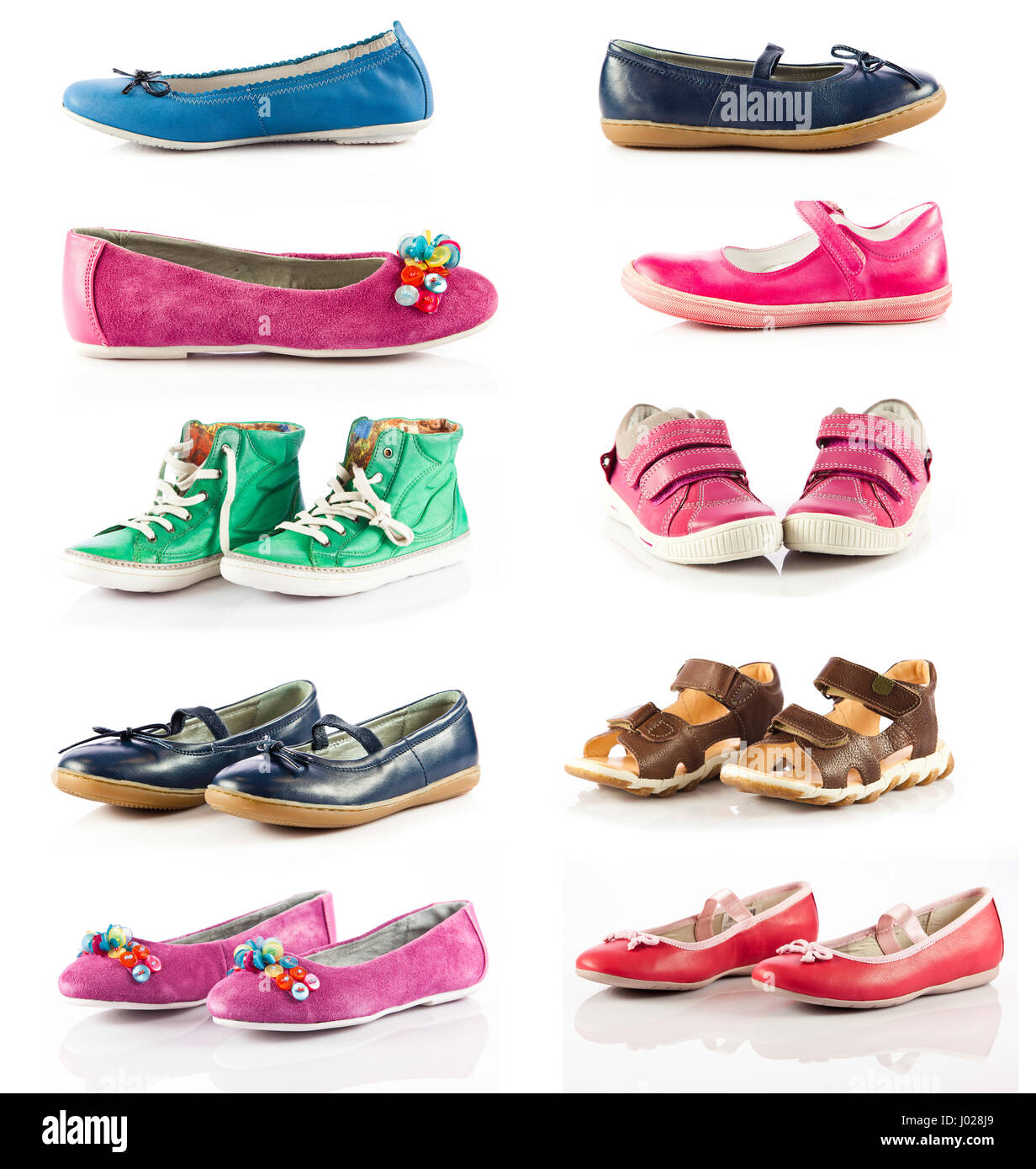 collection of different shoes Stock Photo - Alamy