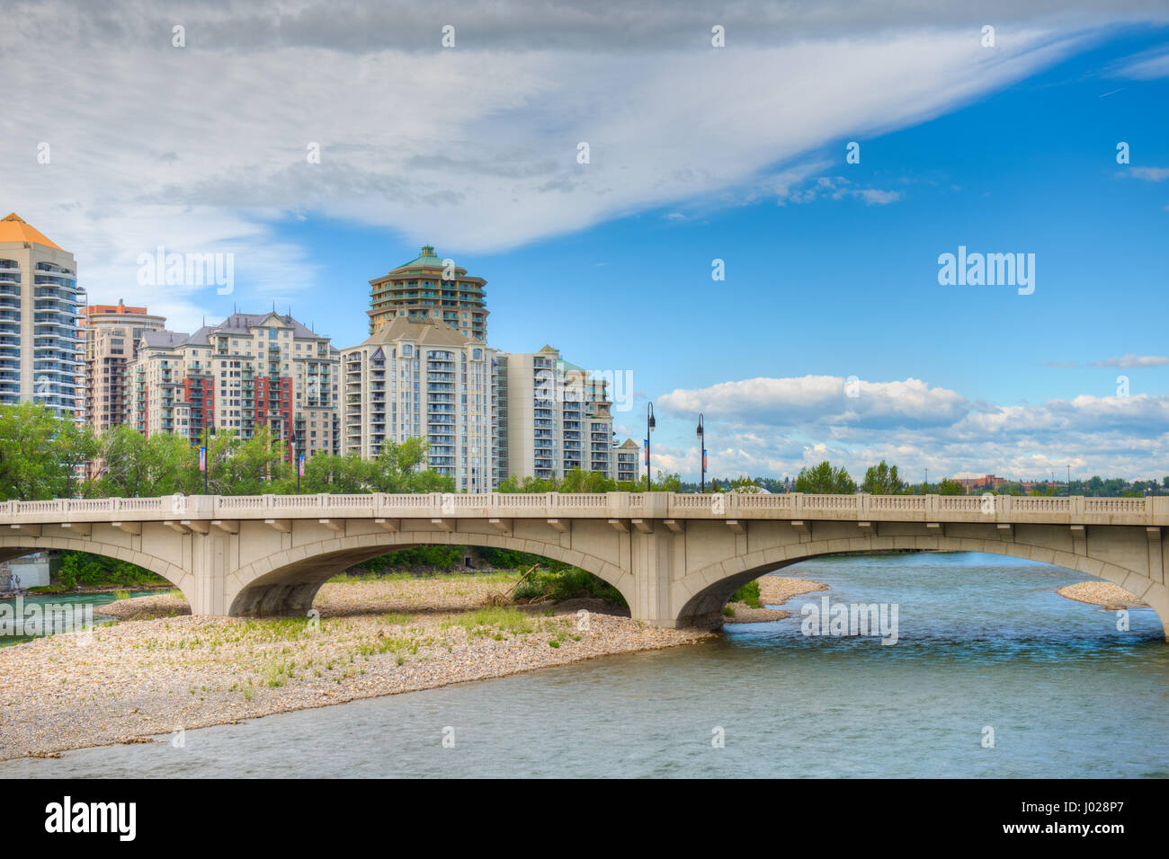 Downtown views of the city of Calgary Alberta Canada Stock Photo - Alamy