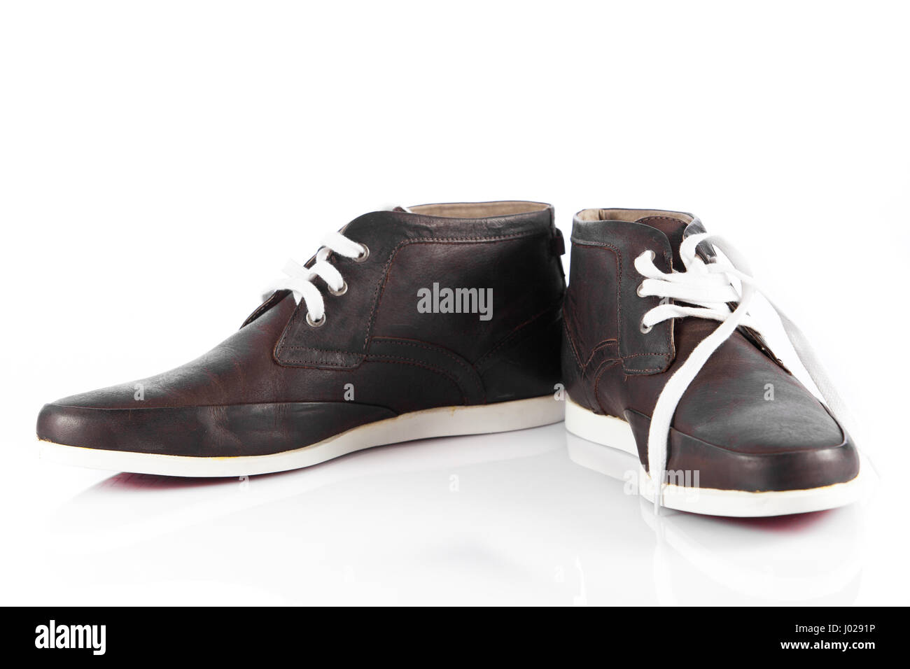 Perforated shoes Cut Out Stock Images & Pictures - Alamy