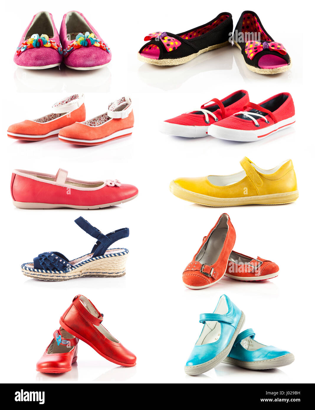 collection of different shoes Stock Photo - Alamy