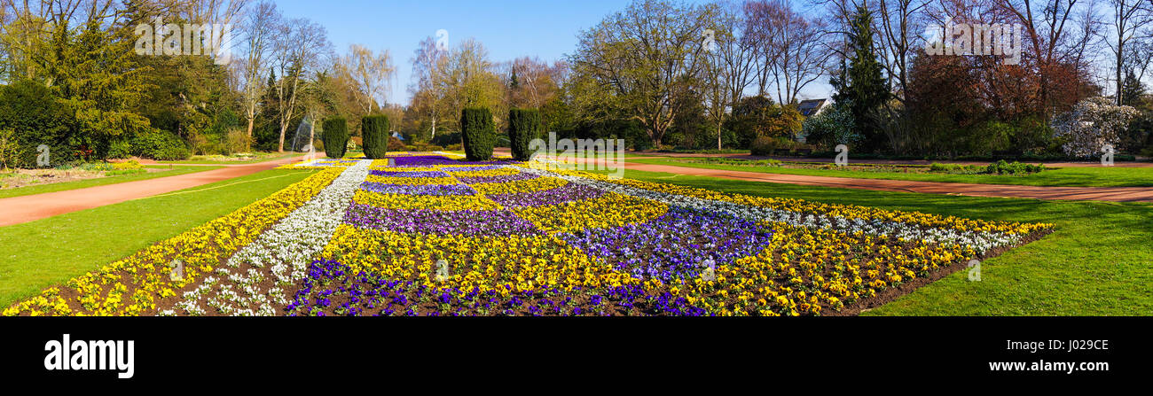 spring landscape. beautiful garden Stock Photo - Alamy