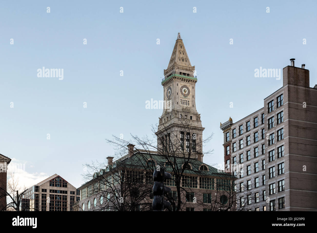 Custom house boston hi-res stock photography and images - Alamy