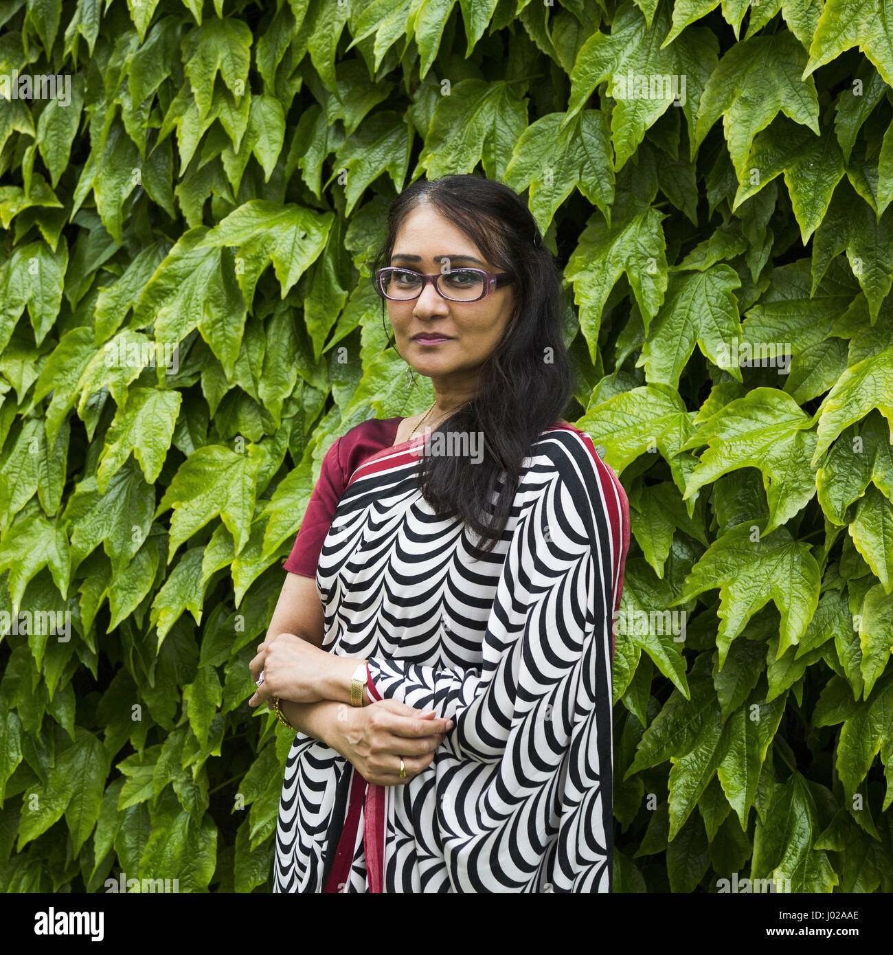 Portrait of Ananda Devi 25/05/2015 ©Philippe MATSAS/Opale Stock Photo - Alamy