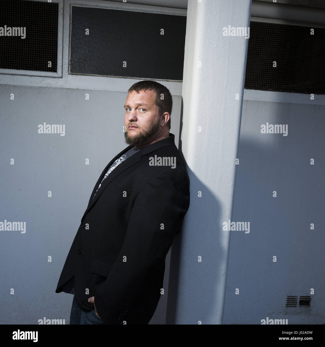 Portrait of Matthew McBride (Mc Bride) 25/05/2015 ©Philippe MATSAS/Opale Stock Photo - Alamy