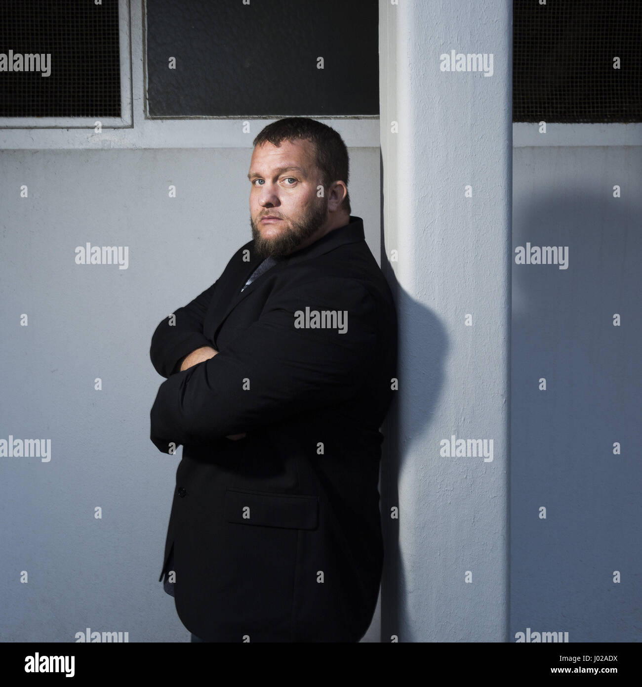 Portrait of Matthew McBride (Mc Bride) 25/05/2015 ©Philippe MATSAS ...