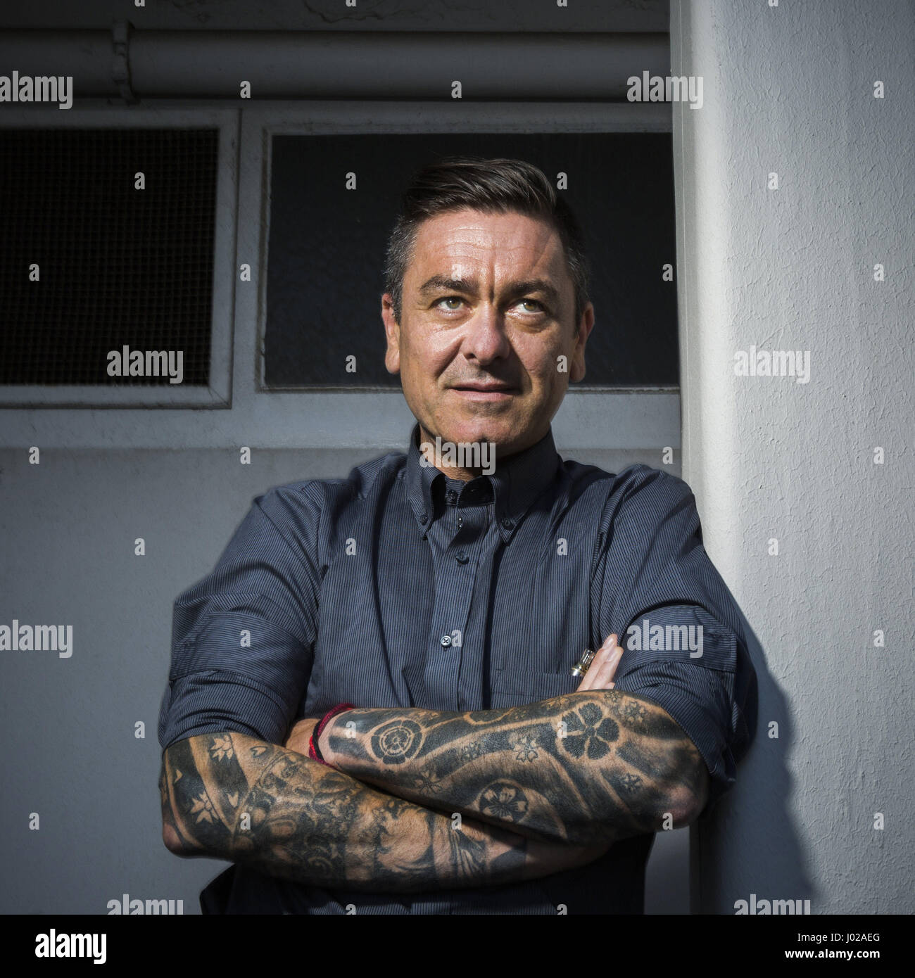 Portrait of Sebastien Raizer 25/05/2015 ©Philippe MATSAS/Opale Stock ...