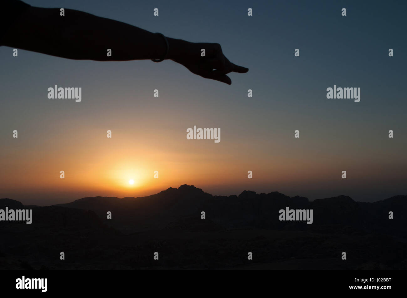 Pointing into the sun hi-res stock photography and images - Alamy