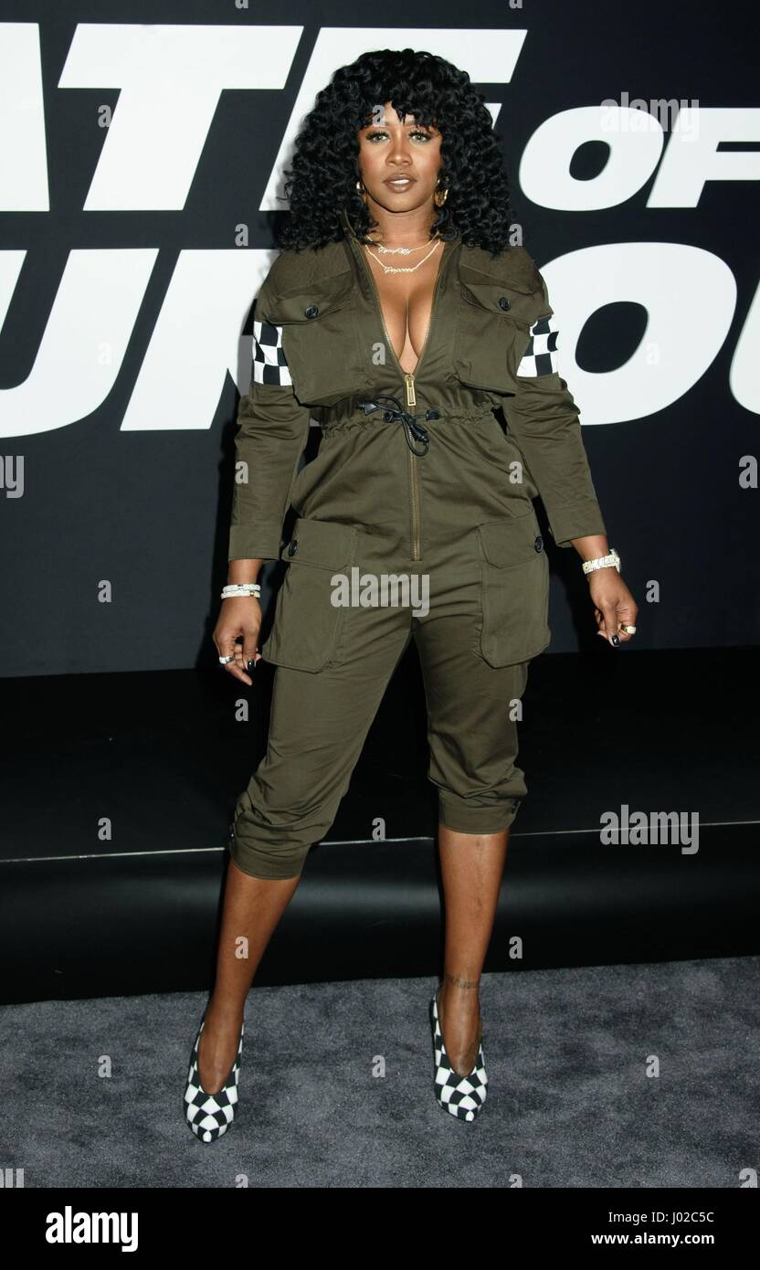 New York, NY, USA. 8th Apr, 2017. Remy Ma at arrivals for THE FATE OF ...