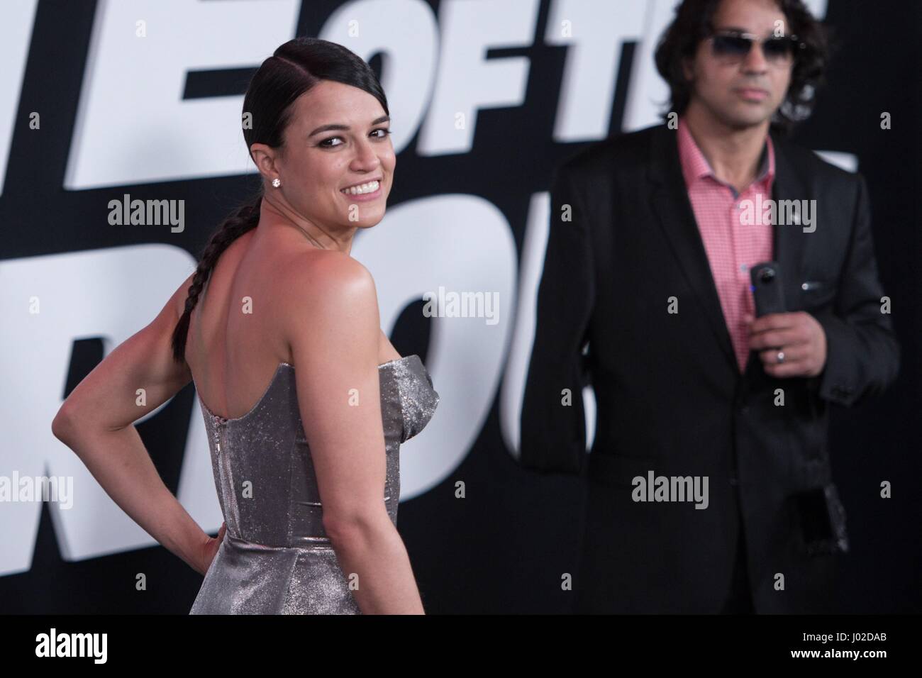 New York, NY, USA. 8th Apr, 2017. Michelle Rodriguez at arrivals for ...