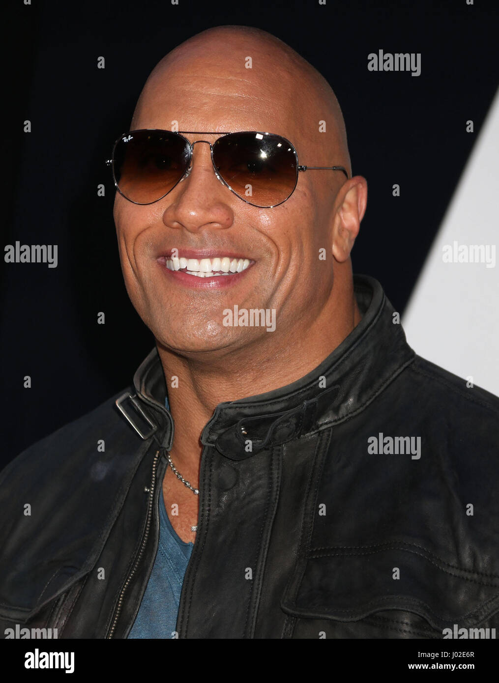 New York, New York, USA. 8th Apr, 2017. Actor DWAYNE JOHNSON aka THE ...