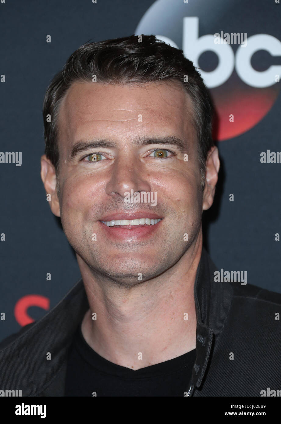 WEST HOLLYWOOD, CA - April 08: Scott Foley, At ABC's "Scandal" 100th ...