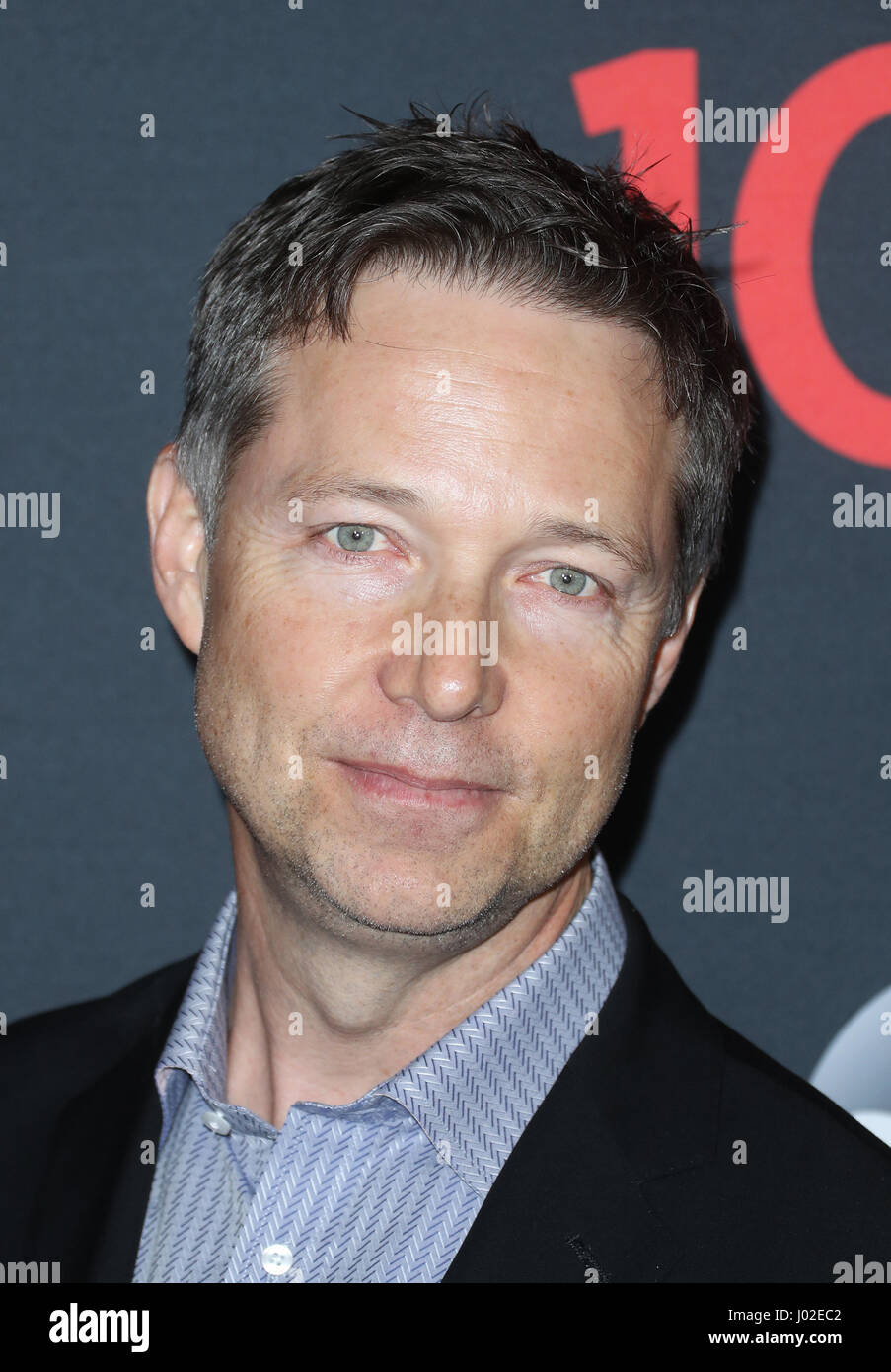 WEST HOLLYWOOD, CA - April 08: George Newbern, At ABC's "Scandal" 100th ...