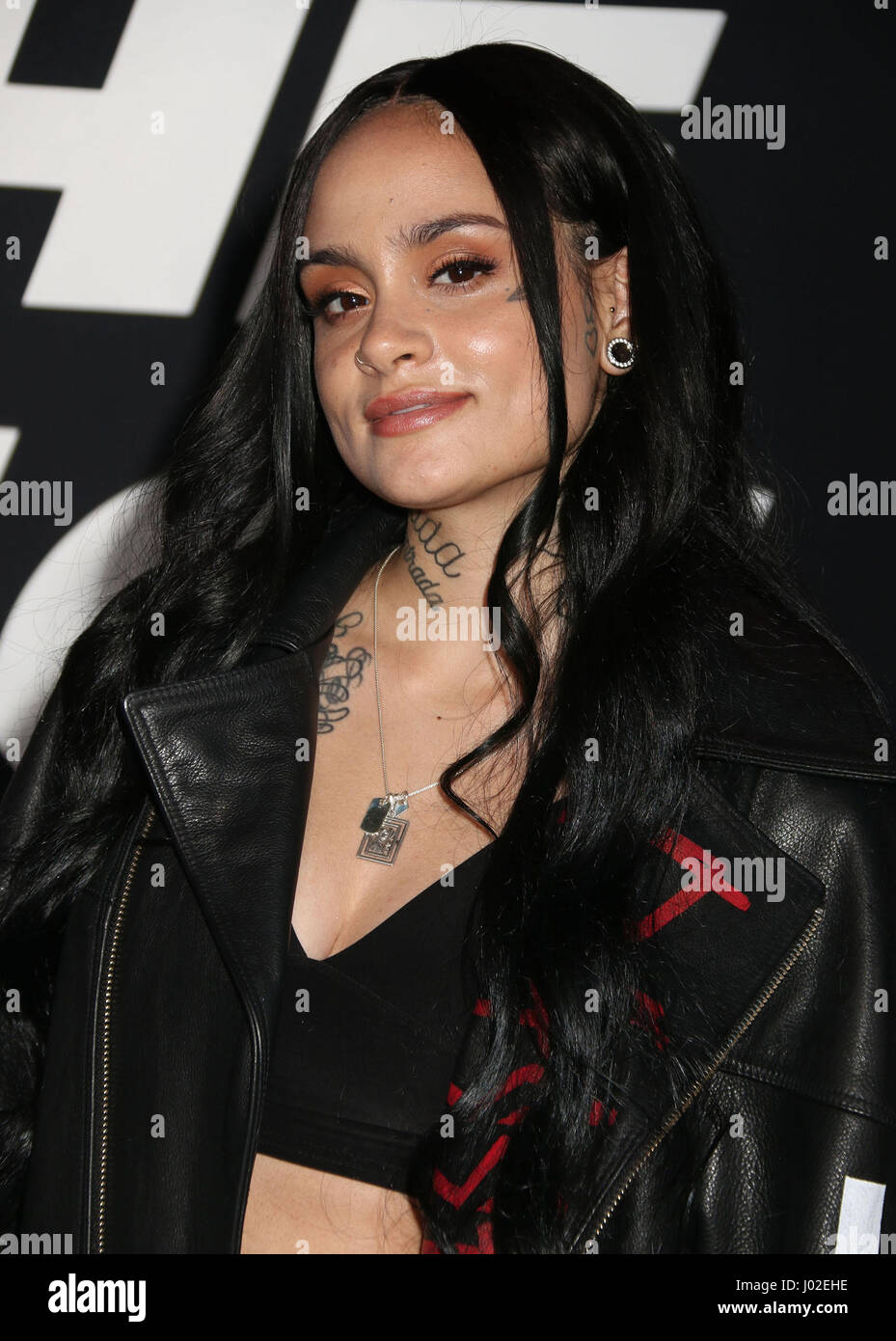 New York, New York, USA. 8th Apr, 2017. Singer KEHLANI attends the New ...