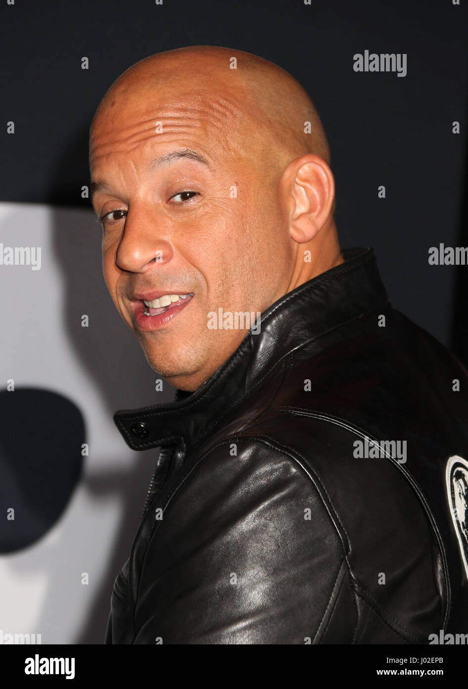 New York, New York, USA. 8th Apr, 2017. Actor VIN DIESEL attends the ...