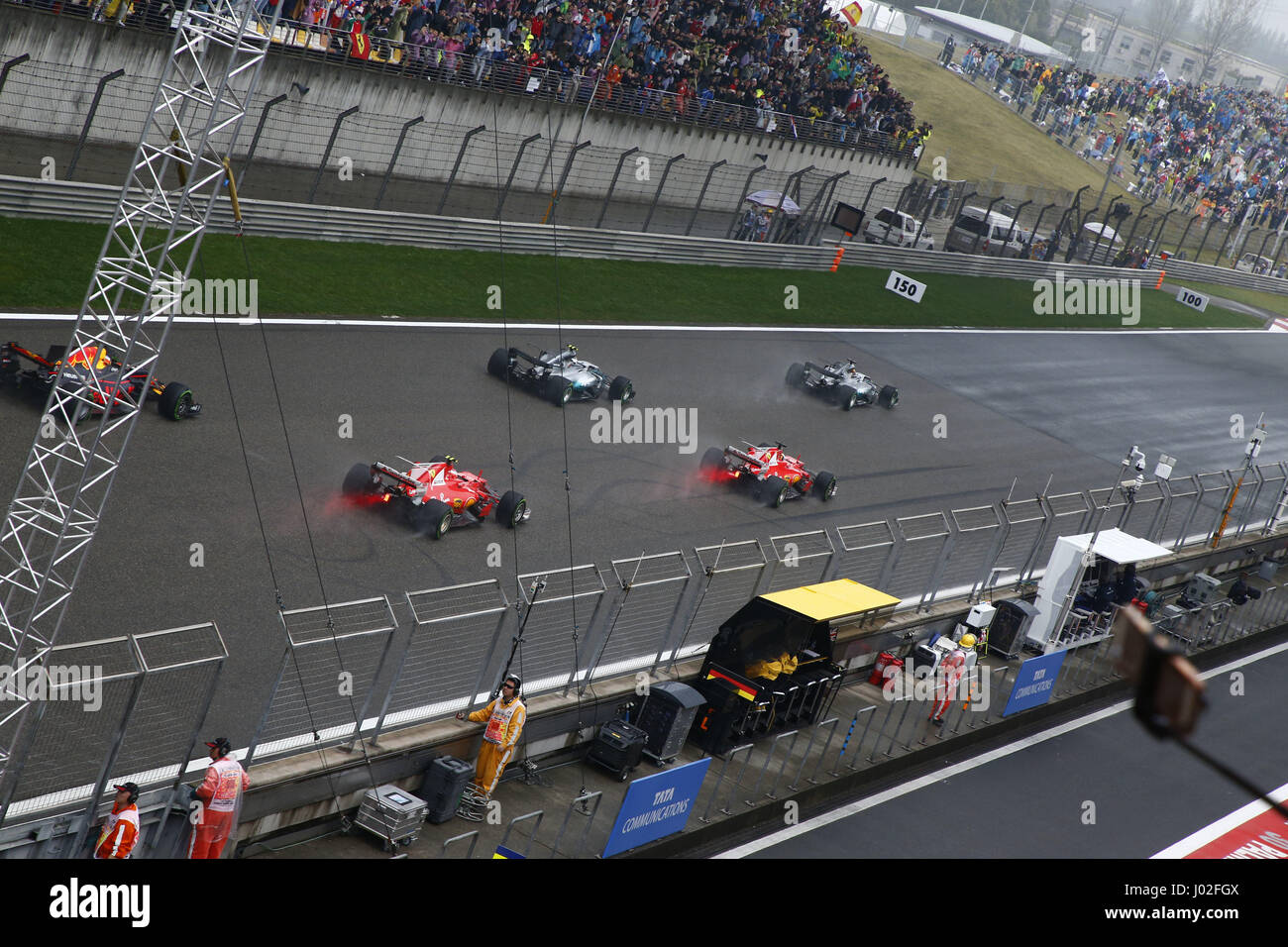 Shanghai, China. 09th Apr, 2017. Shanghai: Motorsports: FIA Formula One ...