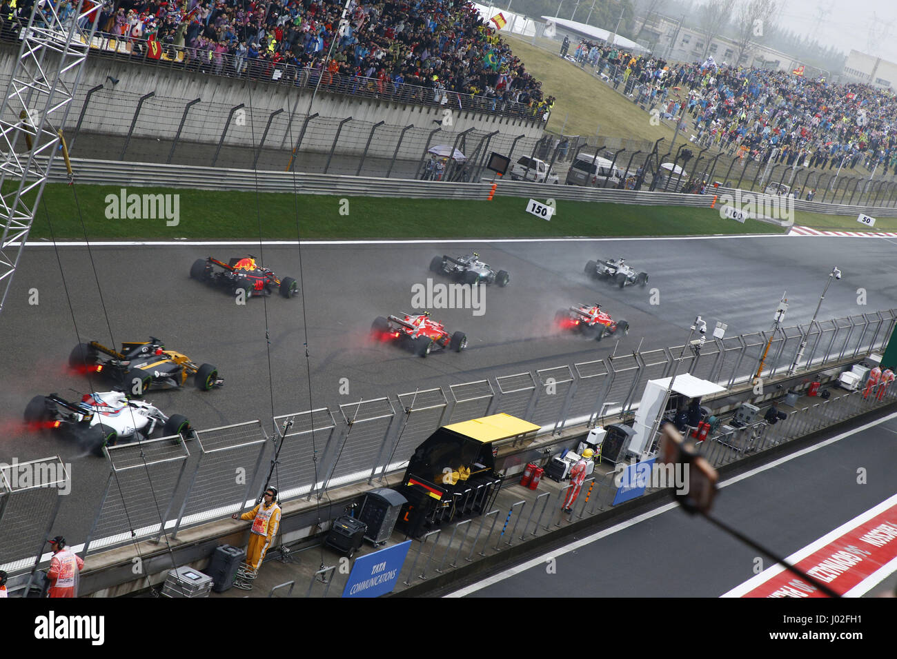 Shanghai, China. 09th Apr, 2017. Shanghai: Motorsports: FIA Formula One ...