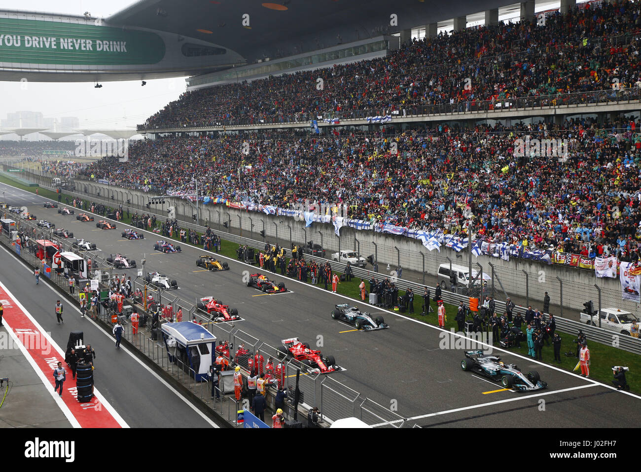 Shanghai, China. 09th Apr, 2017. Shanghai: Motorsports: FIA Formula One ...