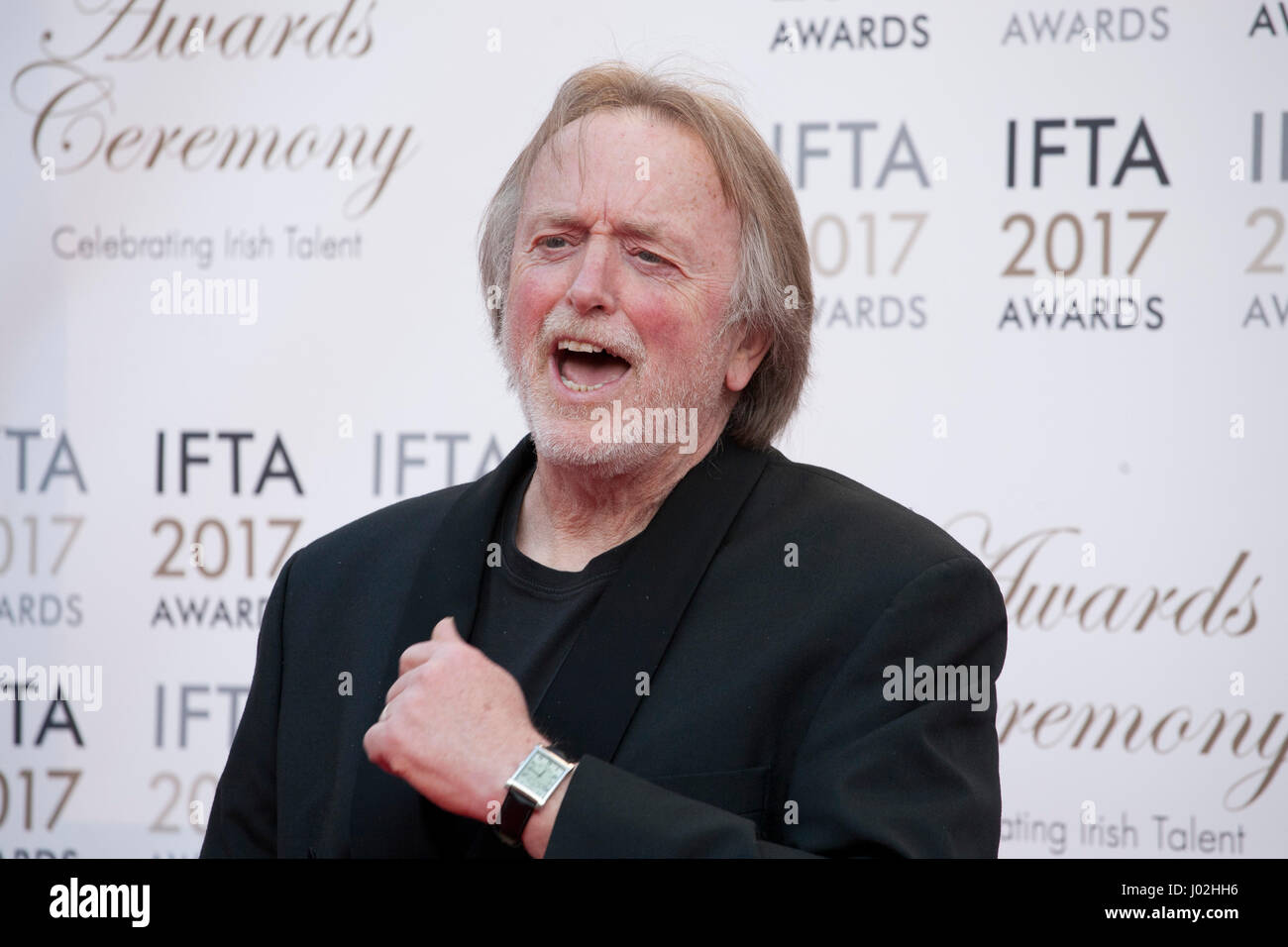 Dublin, Ireland. 8th Apr, 2017. Barry Devlin at the 2017 IFTA Film ...