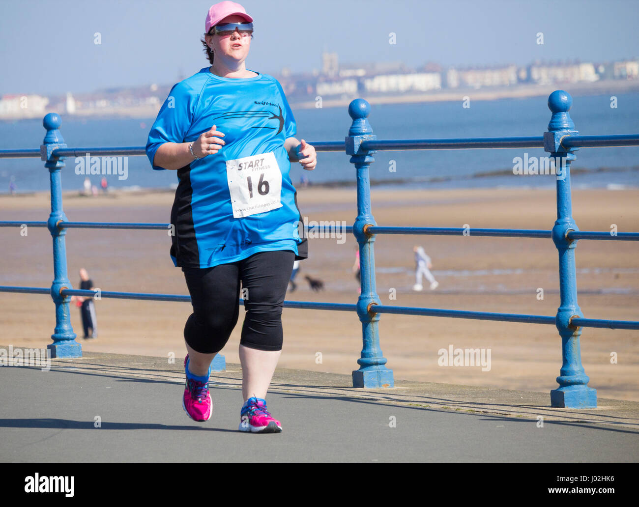 Overweight jogger hi-res stock photography and images - Alamy