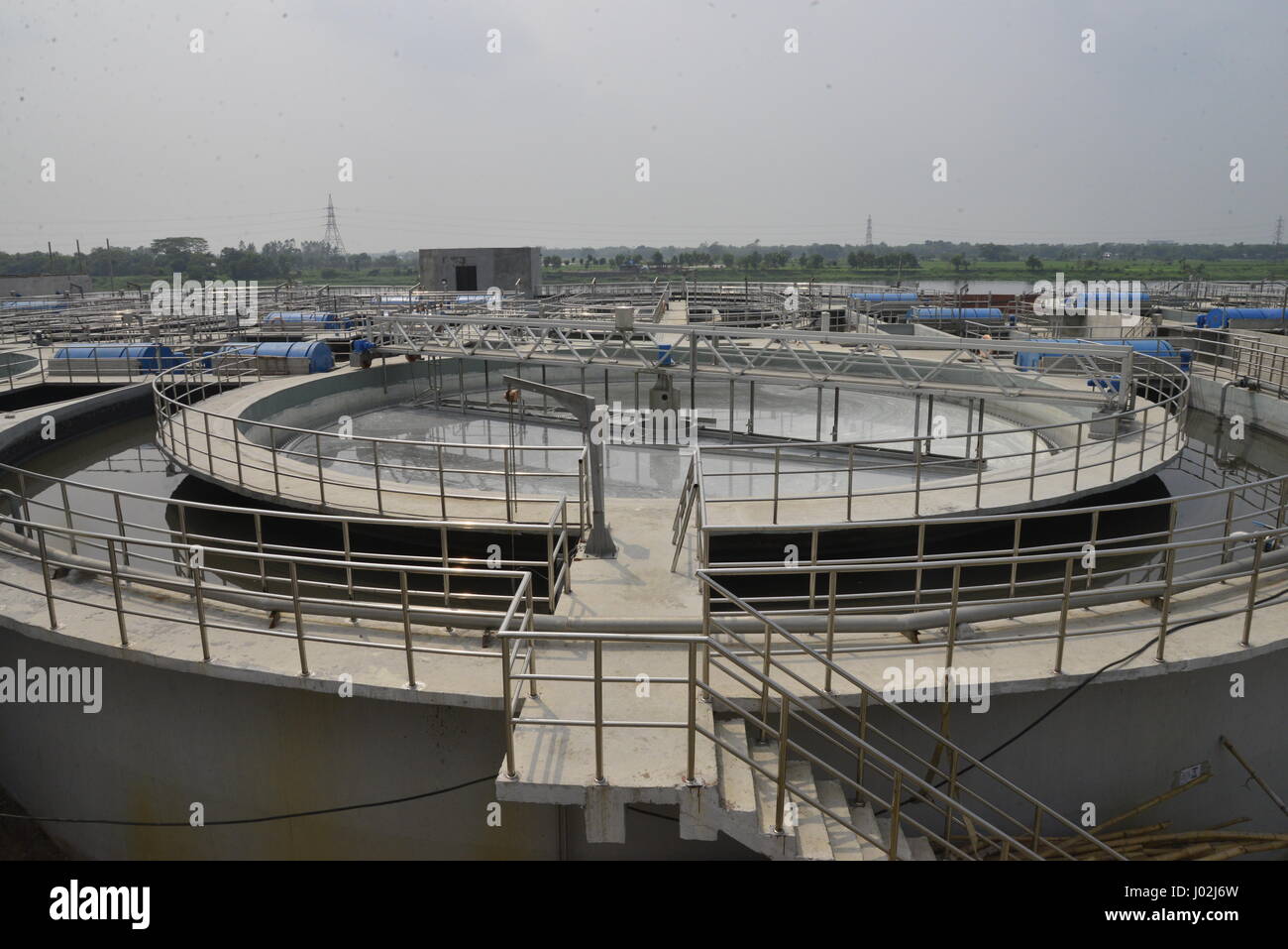Dhaka, Bangladesh. 9th April, 2017. The Central Effluent Treatment ...