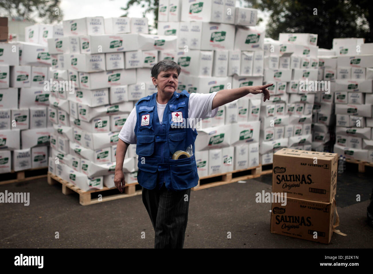 Colombian red cross hi-res stock photography and images - Alamy