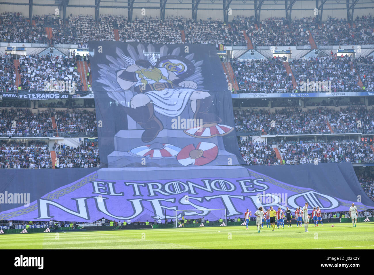 Real madrid supporters hi-res stock photography and images - Alamy
