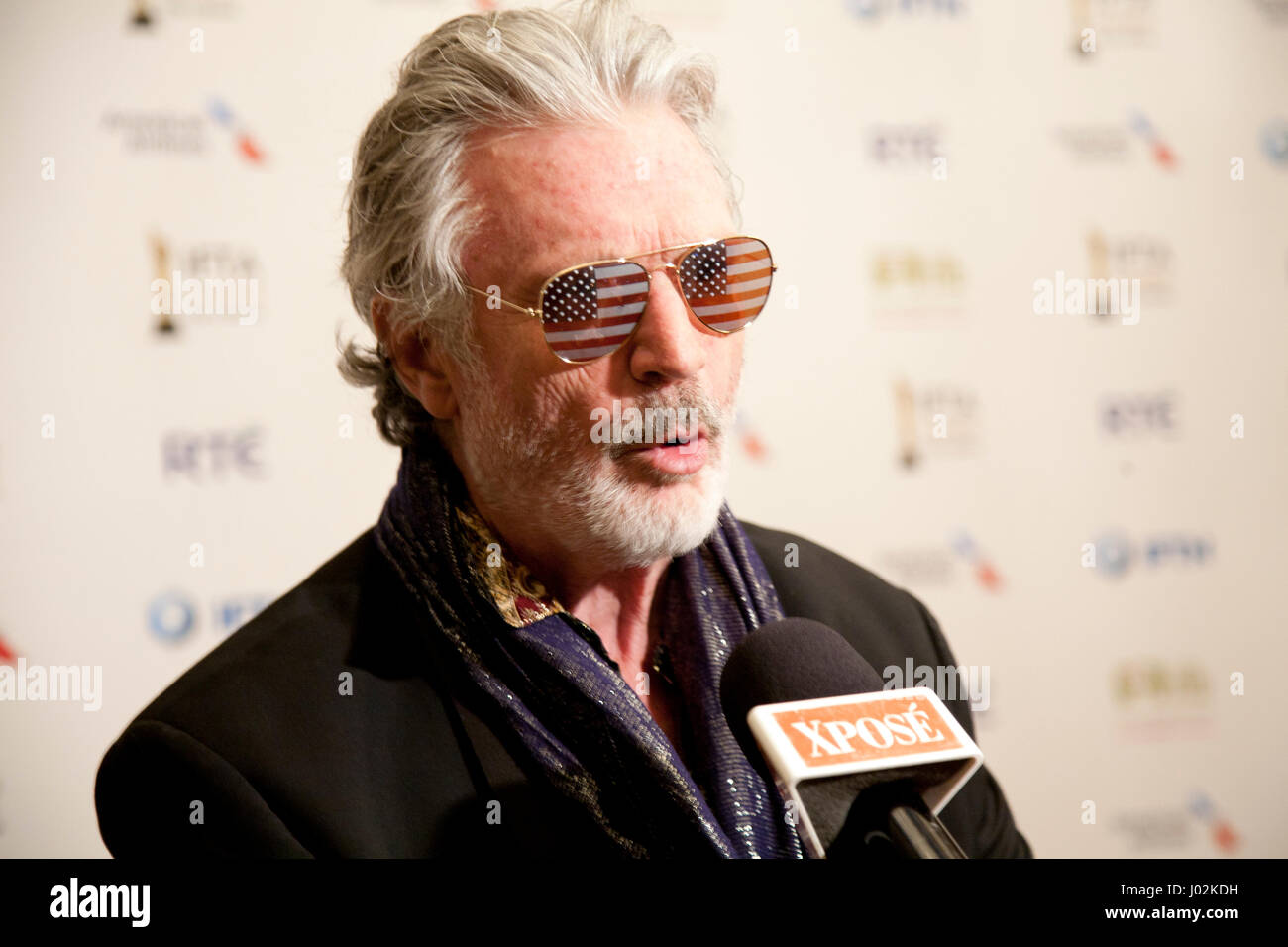 Dublin, Ireland. 8th Apr, 2017. Actor Patrick Bergin at the 2017 IFTA ...