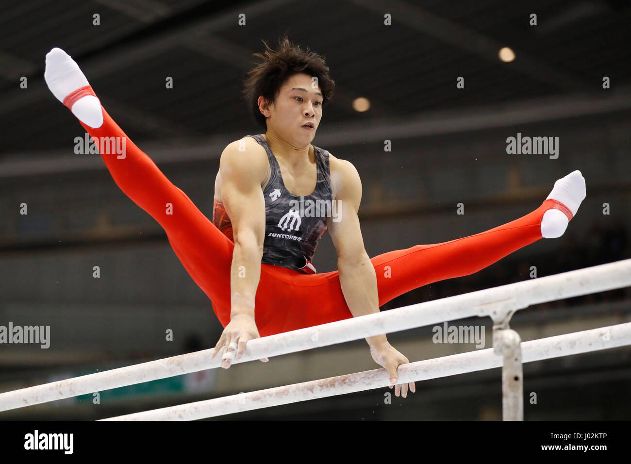 Tokyo Metropolitan Gymnasium, Tokyo, Japan. 9th Apr, 2017. Wataru ...