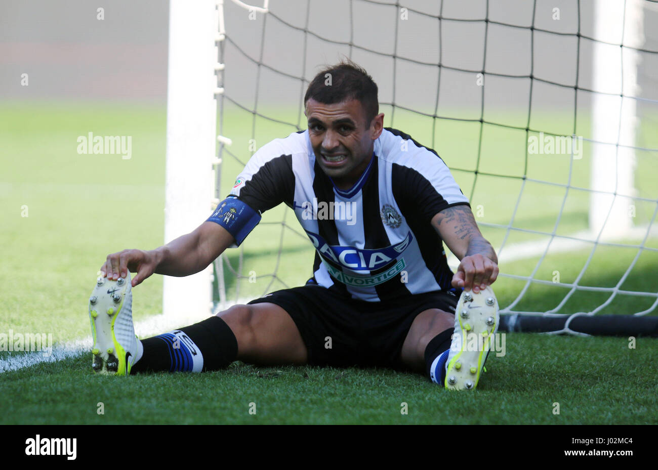 Udine, Friuli Venezia Giulia. 09th Apr, 2017. ITALY, Udine: Udinese's ...