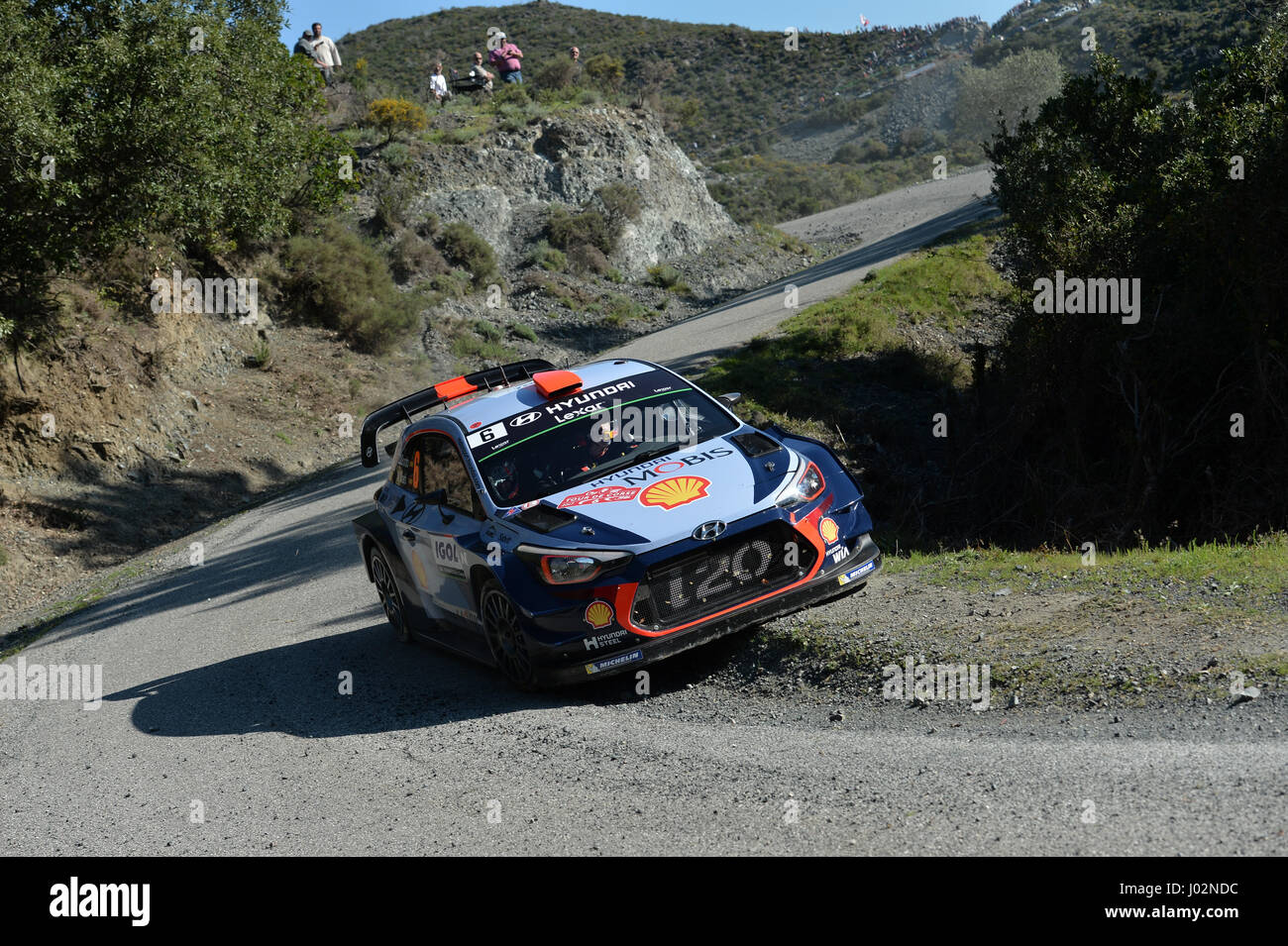 April 9th 2017, Island of Corsica; WRC Rally of Corsica, Final day ...