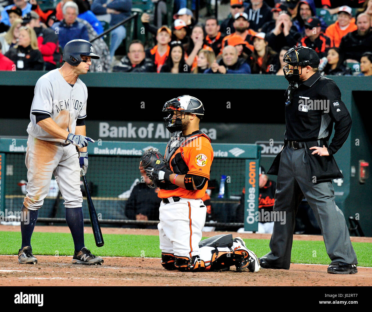 New york yankees left fielder brett gardner 11 hi-res stock photography ...